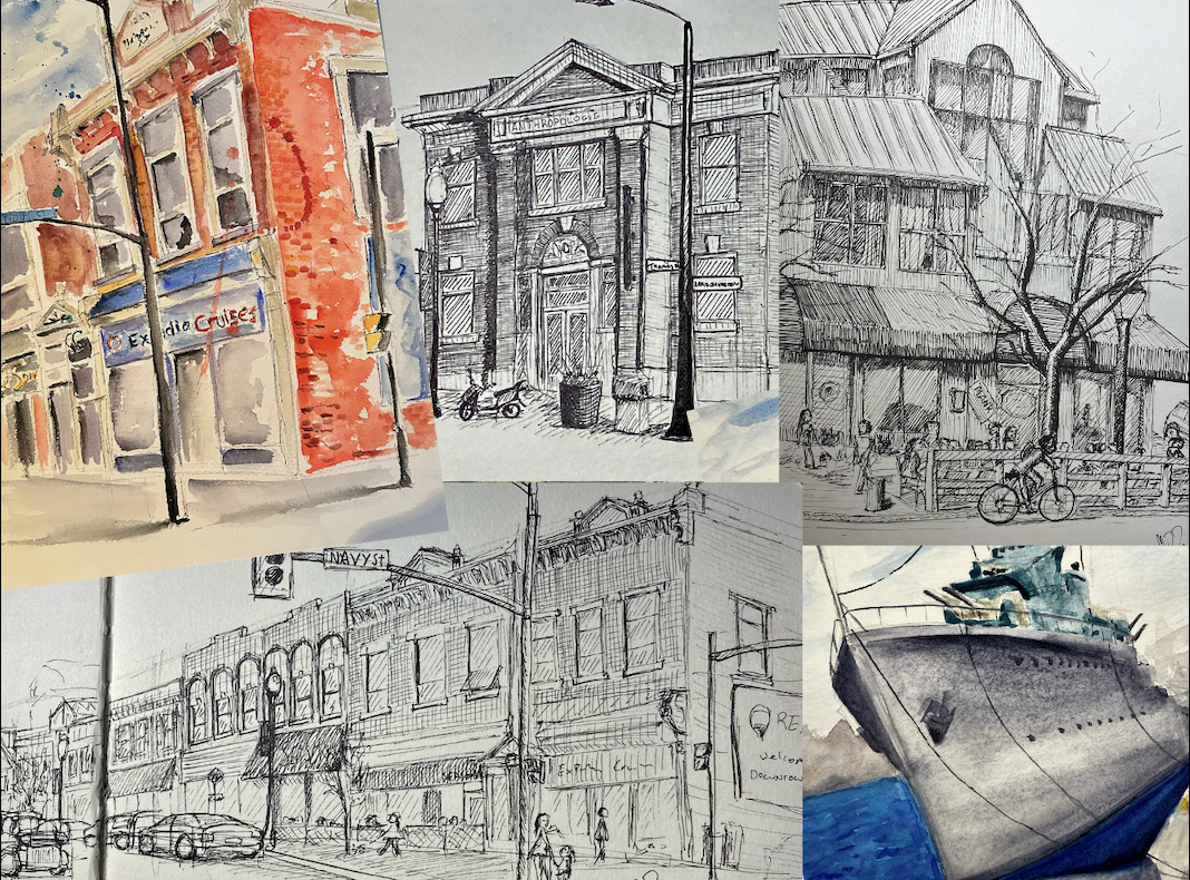 Outdoor Sketch & Watercolour Class | Art Camps Hamilton – Creative ...